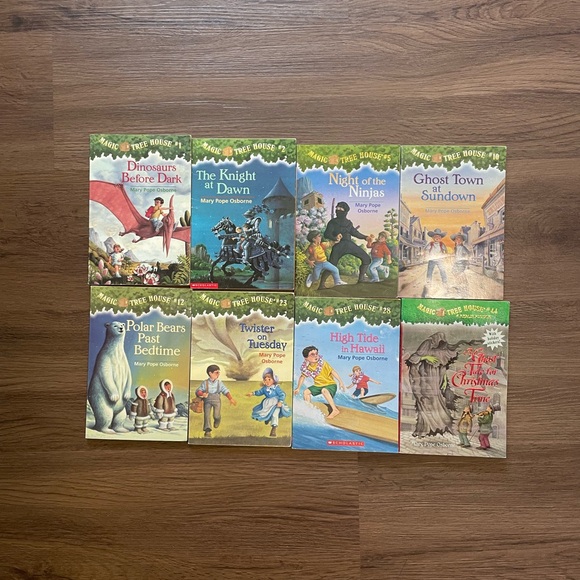 Magic Tree House | Other | Magic Tree House Books Set Of 8 | Poshmark